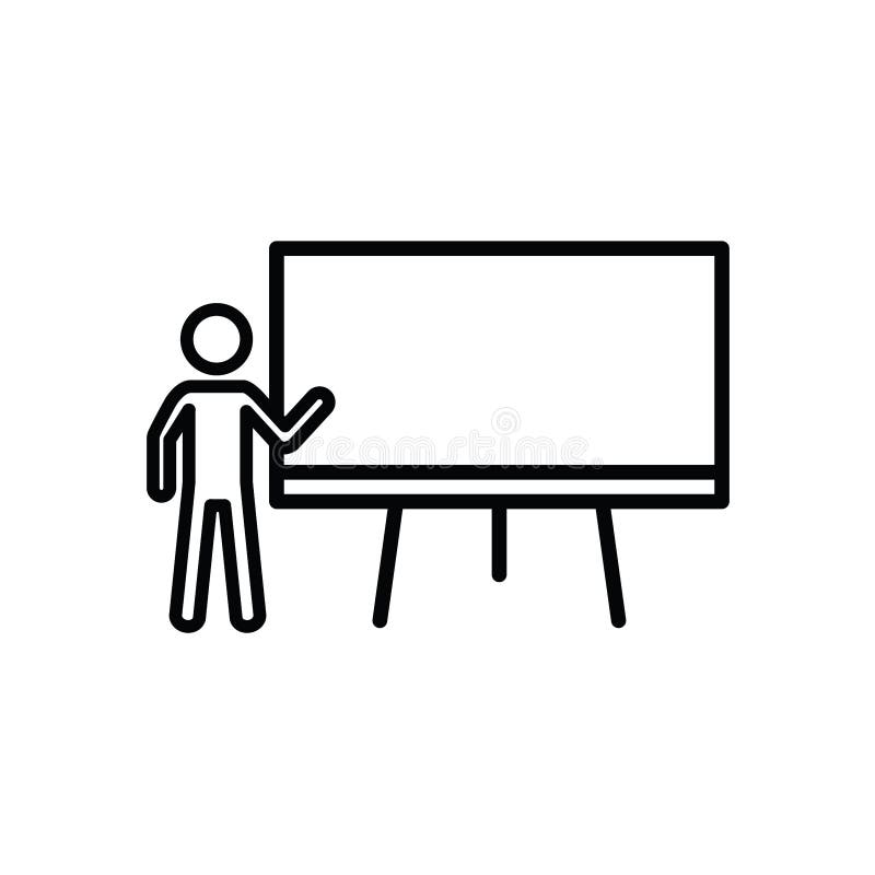 Illustration Vector Graphic of Blackboard Icon Template Stock Vector ...