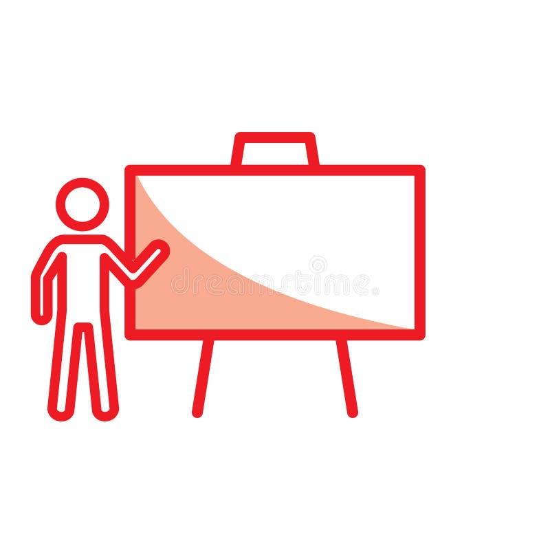 Illustration Vector Graphic of Blackboard Icon Template Stock Vector ...