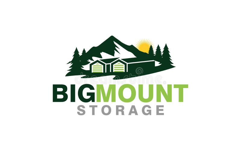 Storage Building Unit Logo Stock Illustrations – 227 Storage Building ...