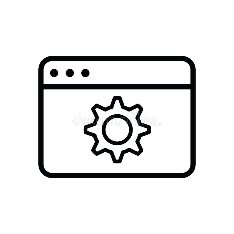 Illustration Vector Graphic of Browser Icon Template Stock Vector ...