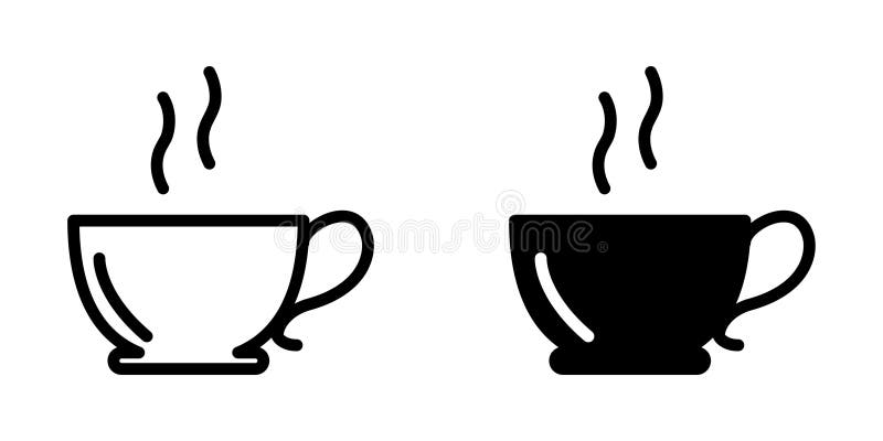 Illustration Vector Graphic of Cafe Icon Template Stock Illustration ...