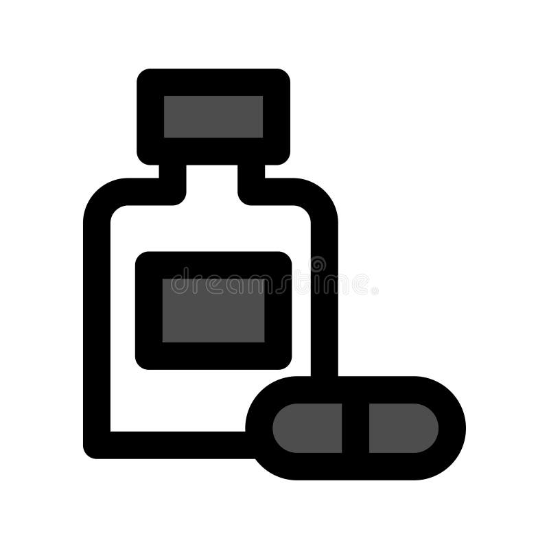 Illustration Vector Graphic of Capsule Jar Icon Stock Vector ...