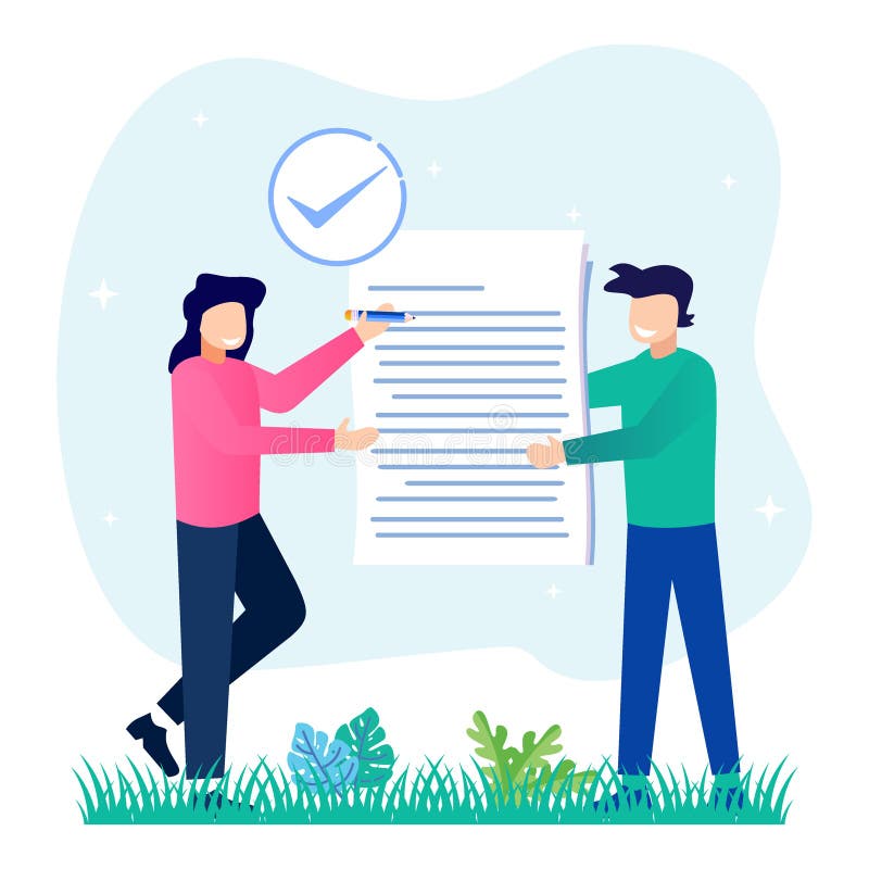 Contract Management System Cartoon Stock Illustrations – 66 Contract ...