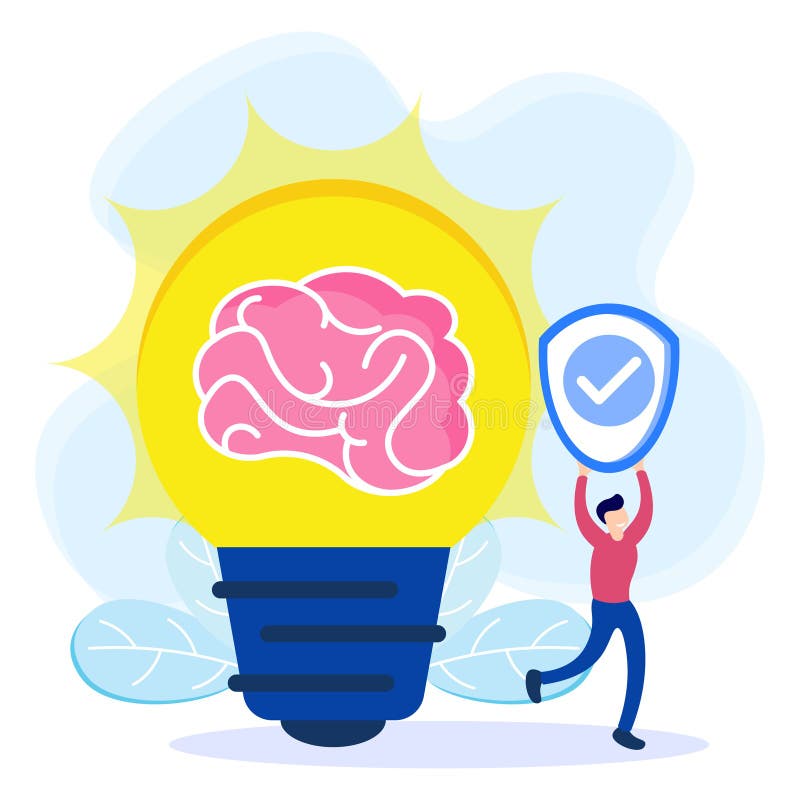 Illustration Vector Graphic Cartoon Character of Intellectual Property ...