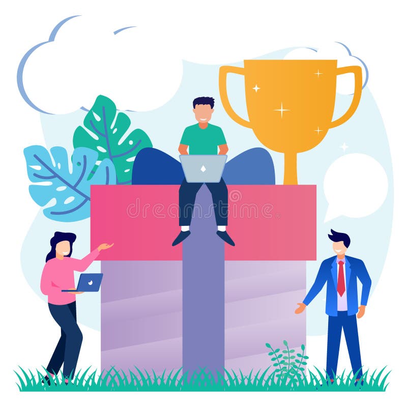 Illustration Vector Graphic Cartoon Character of Loyalty Programs Stock ...