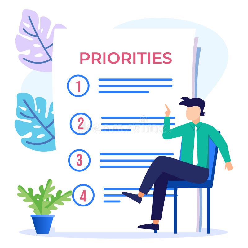 Priority Objectives Stock Illustrations – 138 Priority Objectives Stock ...