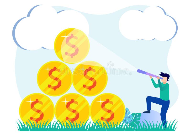Illustration Vector Graphic Cartoon Character of Start Up Stock Vector ...