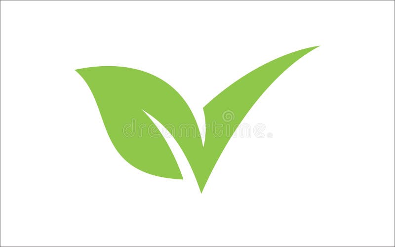 Checkmark Leaf Icon Stock Illustrations – 538 Checkmark Leaf Icon Stock ...