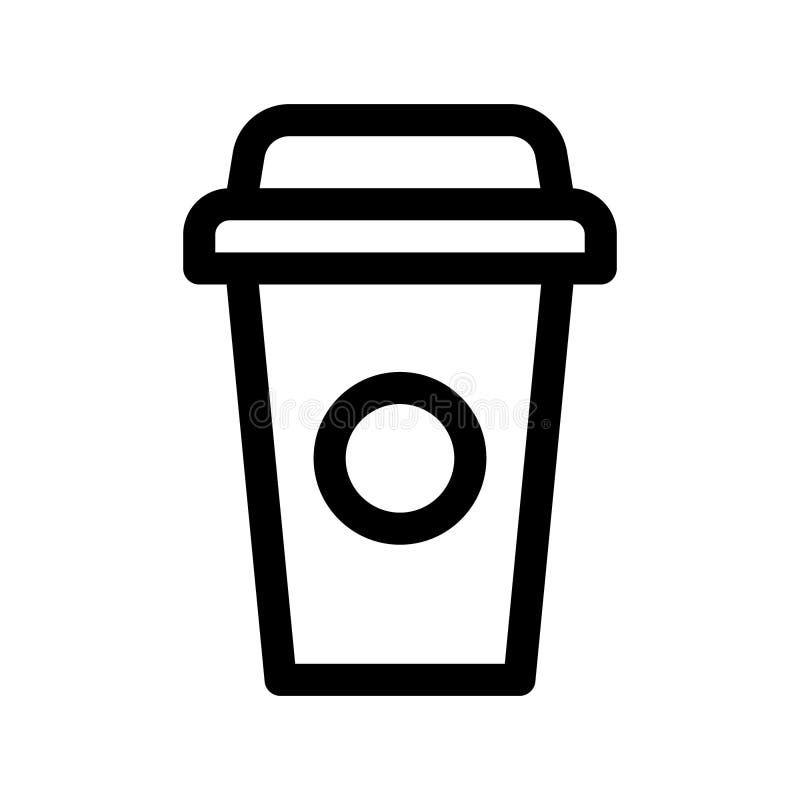 Illustration Vector Graphic of Coffee Paper Cup Icon Stock Vector ...