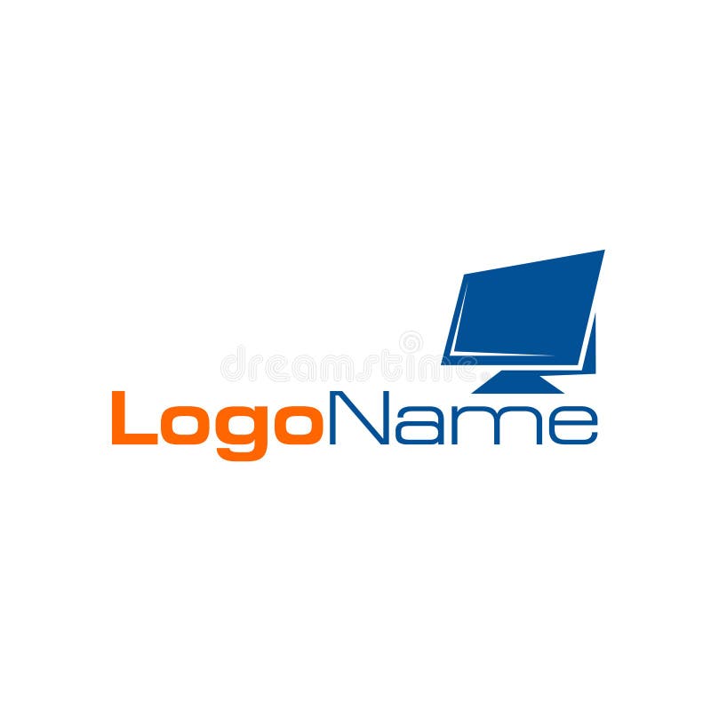 Illustration Vector Graphic of Computer Logo Stock Vector ...