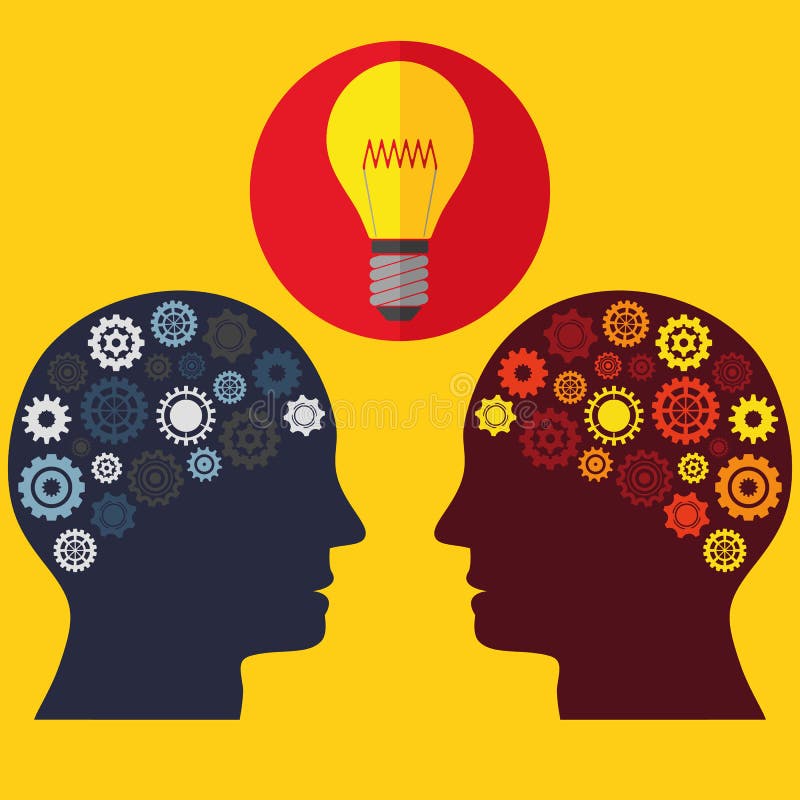 Illustration Vector Graphic Creativity and Ideas Stock Vector ...