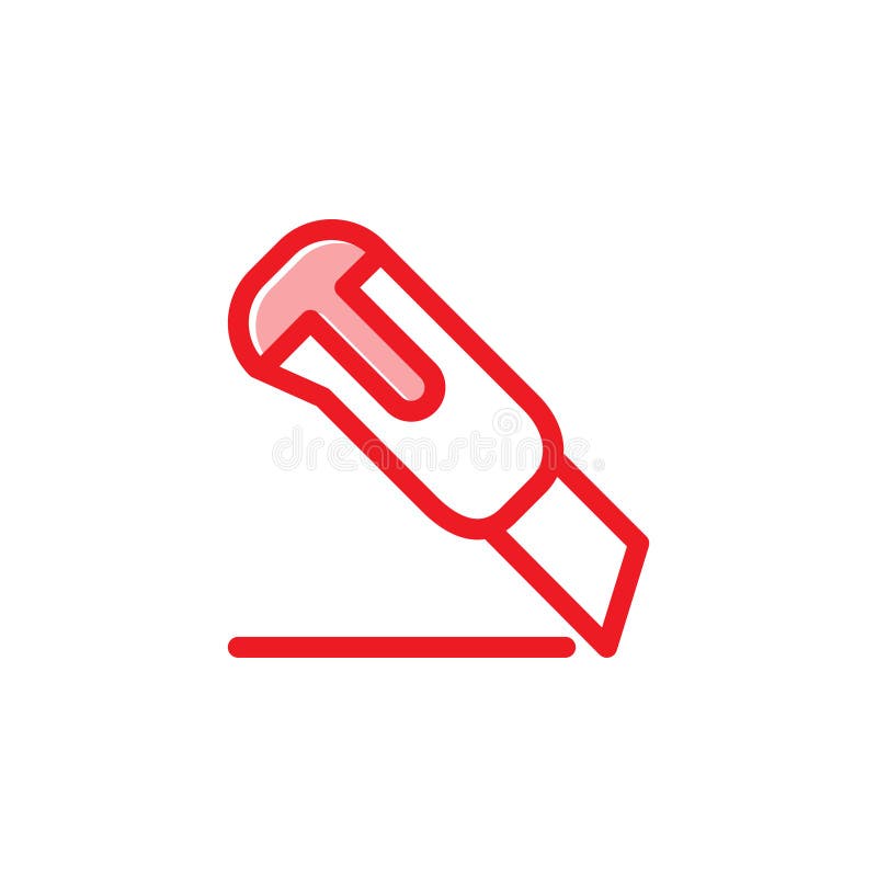Illustration Vector Graphic of Cutting Icon Template Stock Vector ...