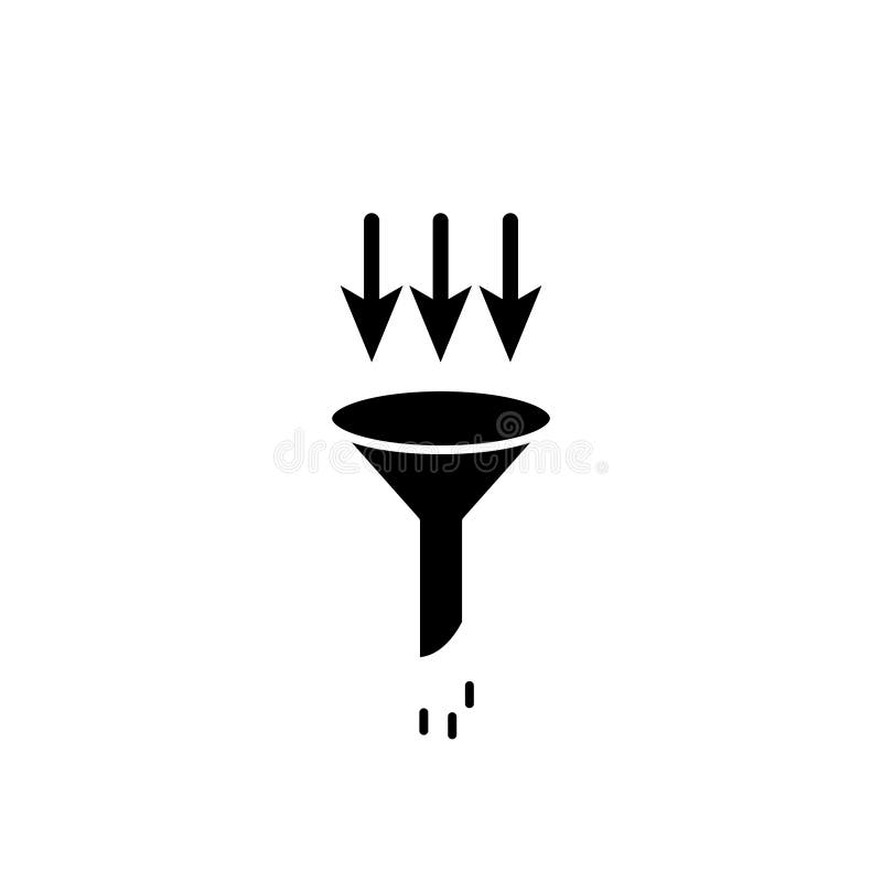 Illustration Vector Graphic of Filter Icon Template Stock Vector ...