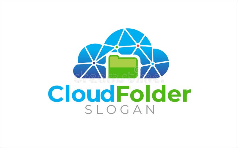 Illustration Vector Graphic of Folder File Data Logo Template Design ...