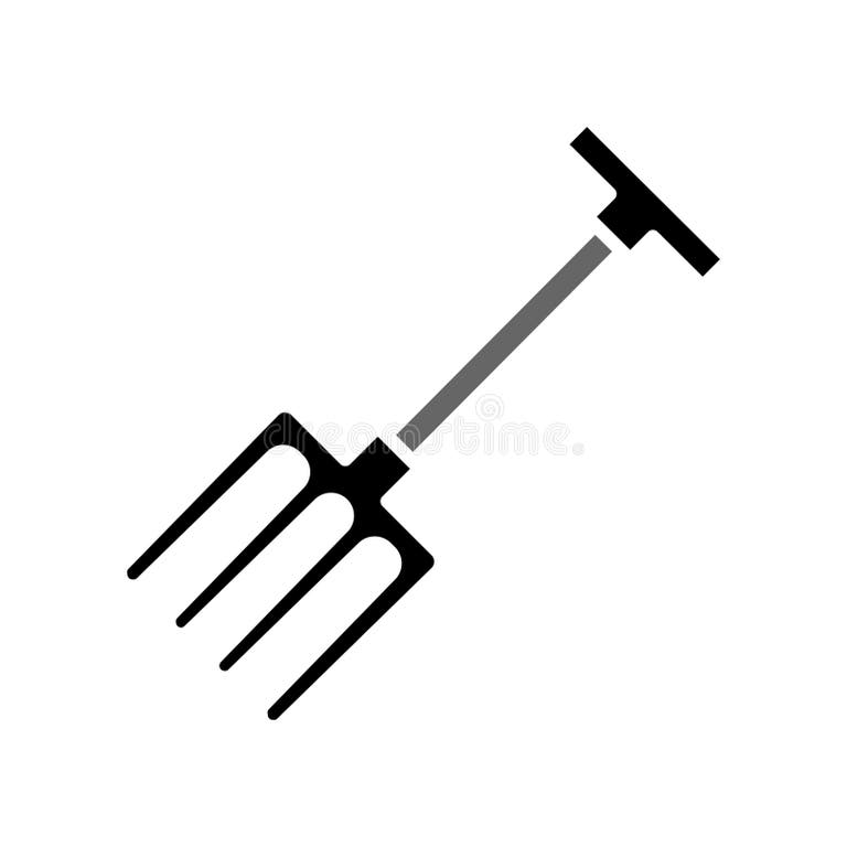 Illustration Vector Graphic of Fork Garden Icon Stock Vector ...