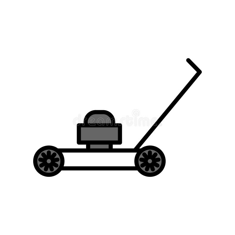 Illustration Vector Graphic of Grass Cutter Icon Stock Vector ...