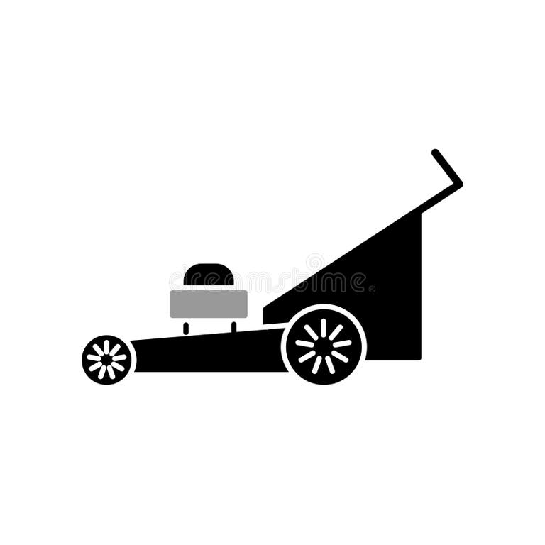 Illustration Vector Graphic of Grass Cutter Icon Stock Vector ...