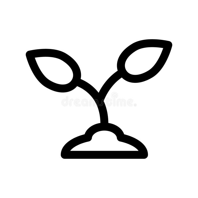 Grow icon template stock vector. Illustration of growing - 250299466