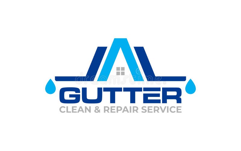 Illustration Vector Graphic of Gutter Installation and Repair Service ...