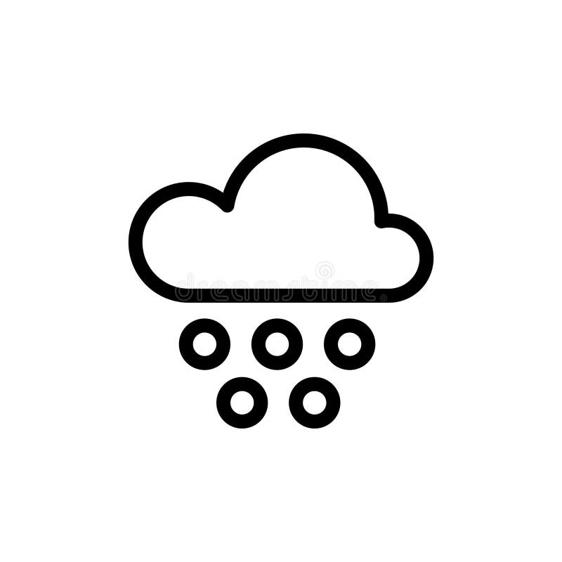 Illustration Vector Graphic of Hail Icon Stock Vector - Illustration of ...