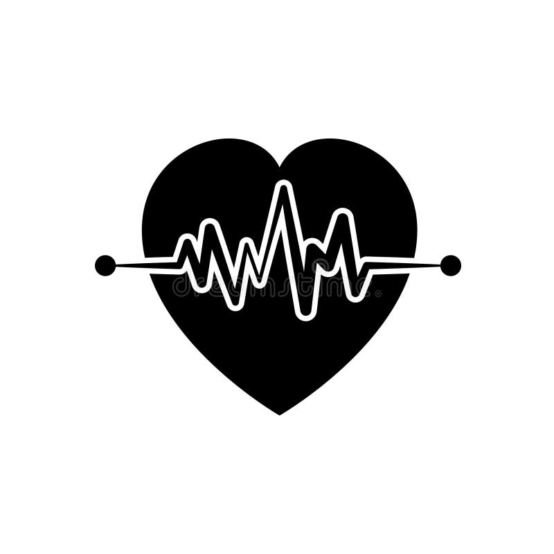 Illustration Vector Graphic of Heart Pulse Icon Stock Vector ...