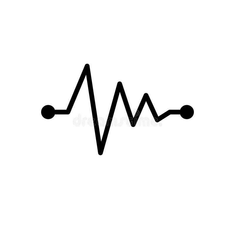 Illustration Vector Graphic of Heart Pulse Icon Stock Vector ...