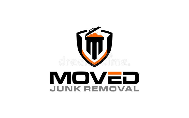 Illustration Vector Graphic of Junk Removal Solution Services Logo ...