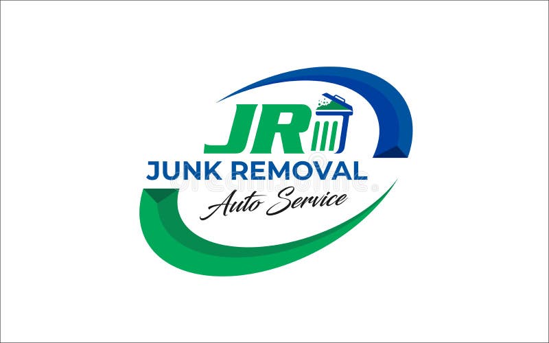 Illustration Vector Graphic of Junk Removal Solution Services Logo ...