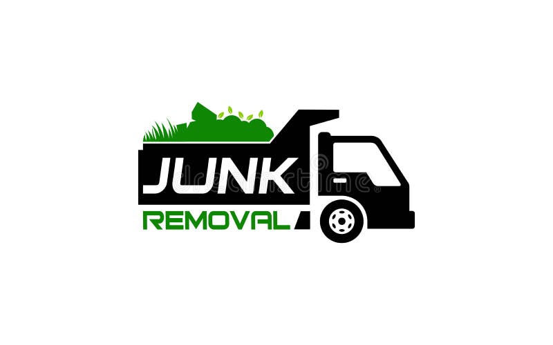 Illustration Vector Graphic of Junk Removal Solution Services Logo ...
