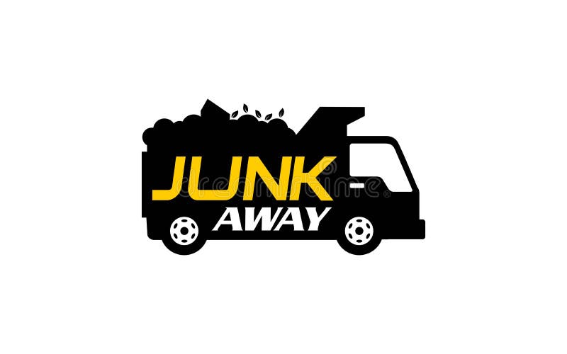 Illustration Vector Graphic of Junk Removal Solution Services Logo ...