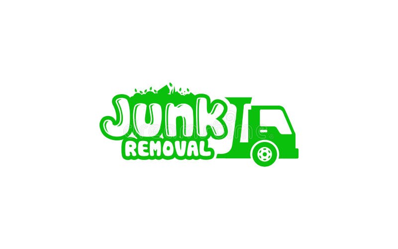 Illustration Vector Graphic of Junk Removal Solution Services Logo ...