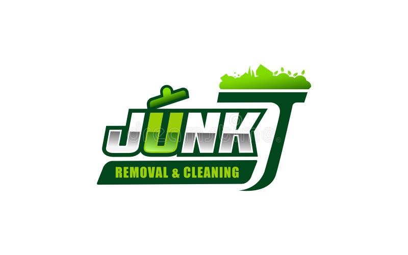 Illustration Vector Graphic of Junk Removal Solution Services Logo ...