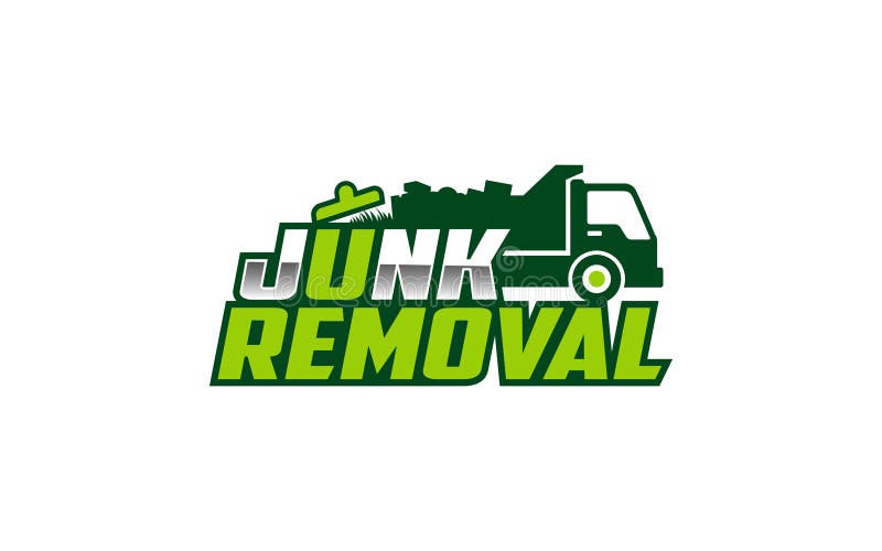 Illustration Vector Graphic of Junk Removal Solution Services Logo ...