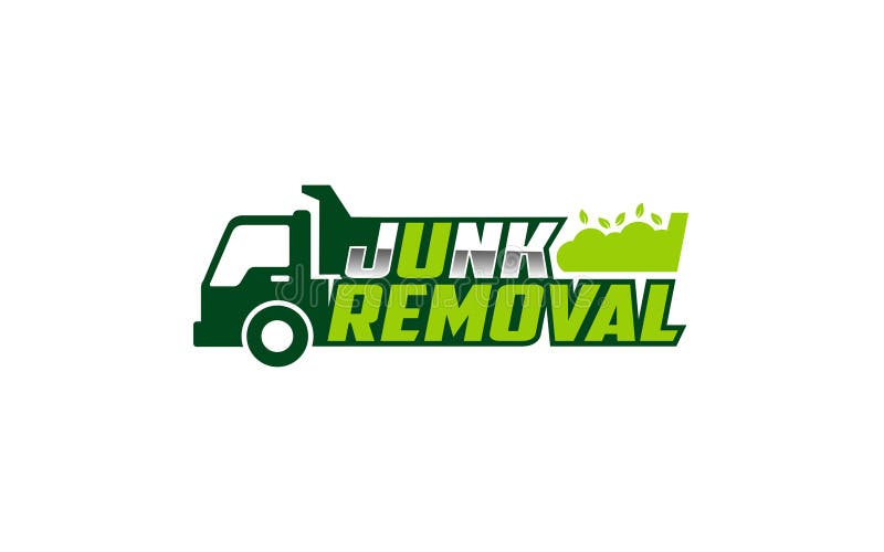 Illustration Vector Graphic of Junk Removal Solution Services Logo ...