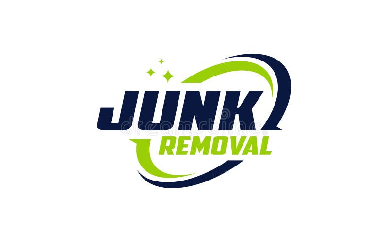 Illustration Vector Graphic of Junk Removal Solution Services Logo ...