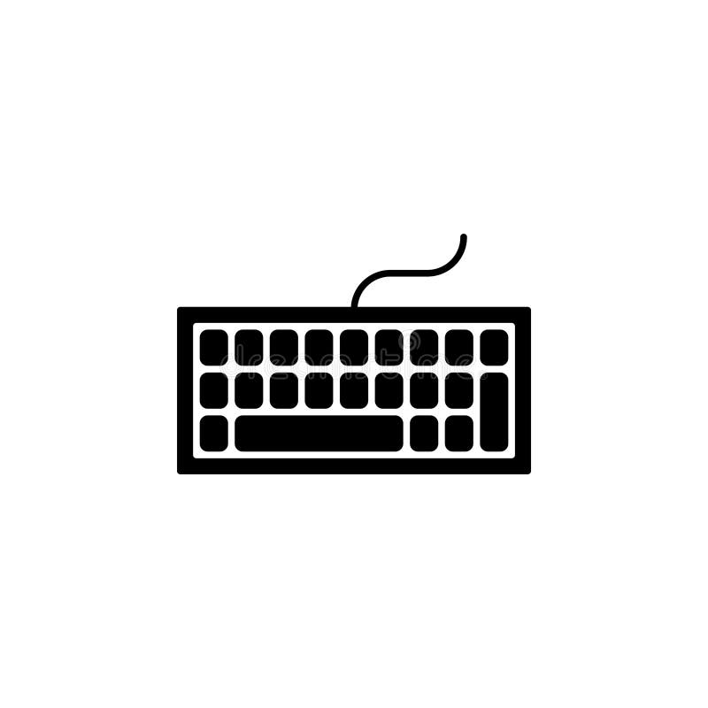 Computer Keyboard Typing Pictogram Stock Illustrations – 188 Computer ...