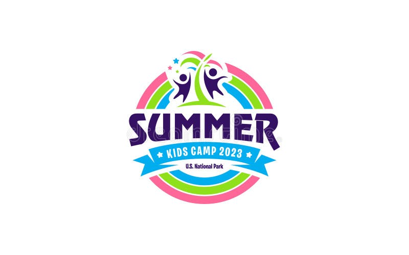 Kids Summer Camp Logo Stock Illustrations – 1,237 Kids Summer Camp Logo ...
