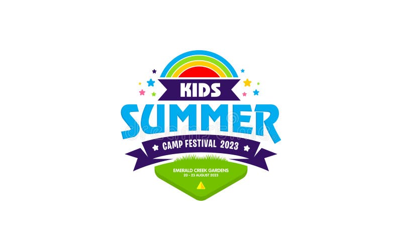 Kids Summer Camp Logo Stock Illustrations – 1,237 Kids Summer Camp Logo ...