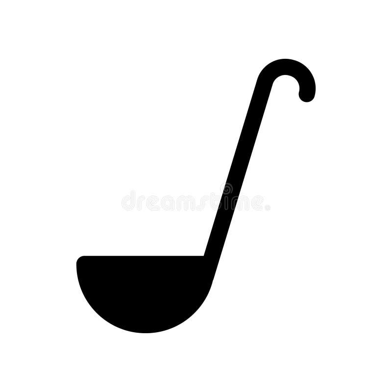 Ladle icon template stock vector. Illustration of handle - 250323069