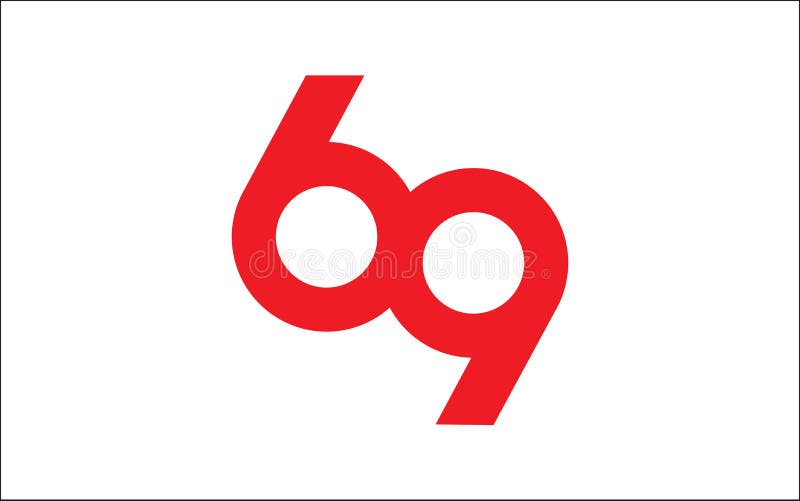 Illustration Vector Graphic of Letter 69 Icon Logo Template Design ...