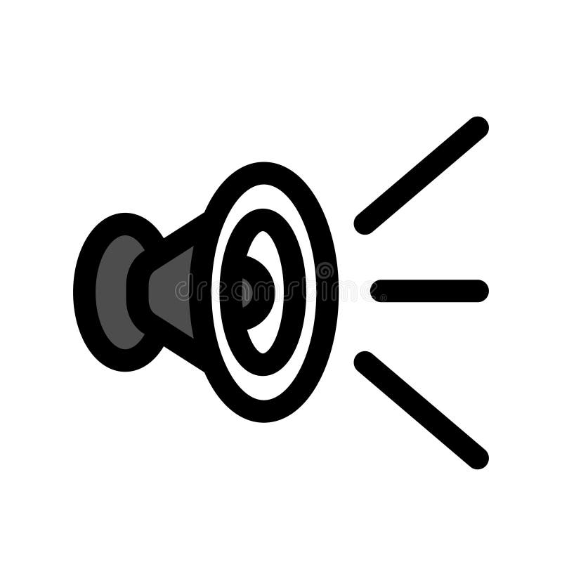 Illustration Vector Graphic of Loudspeaker Icon Stock Vector ...