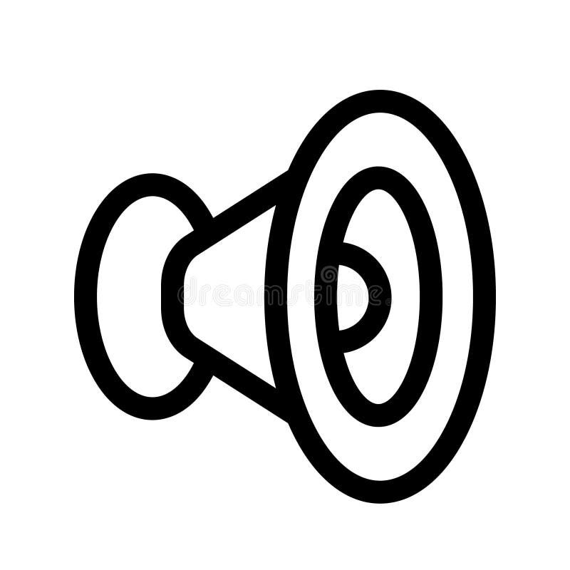 Illustration Vector Graphic of Loudspeaker Icon Design Stock Vector ...