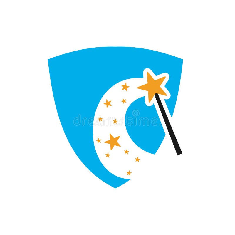 Illustration Vector Graphic of Magic Shield Stock Vector - Illustration ...