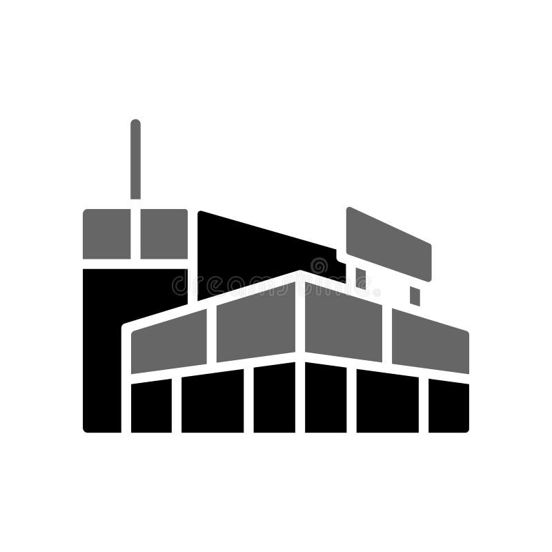 Illustration Vector Graphic of Mall Building Icon Design Stock Vector ...