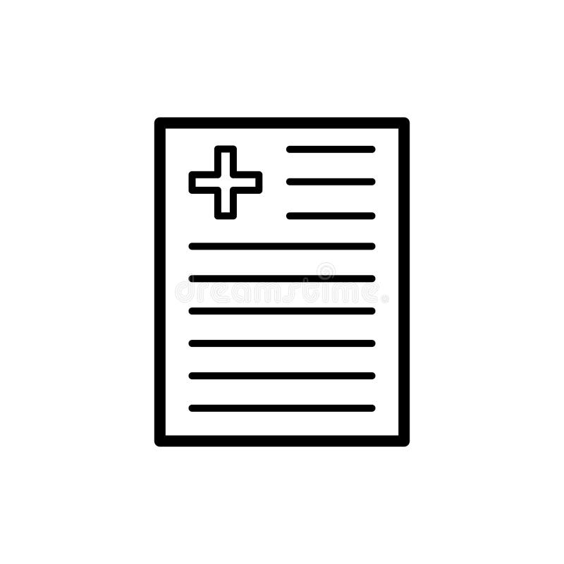 Illustration Vector Graphic of Medical Report Icon Stock Vector ...