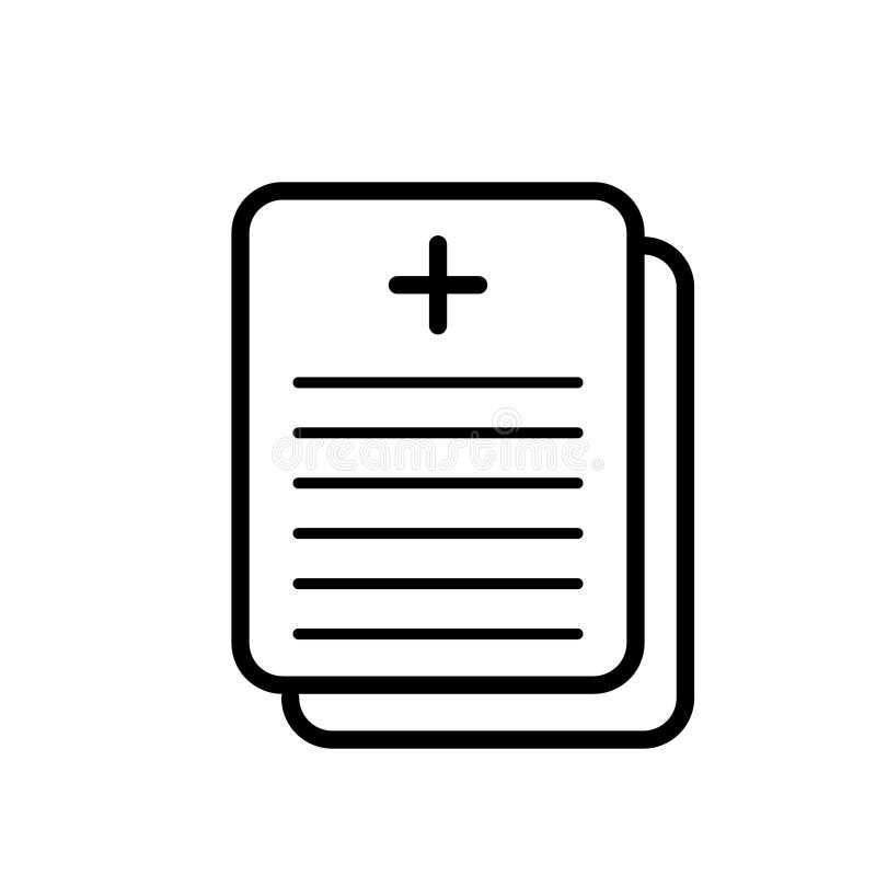 Illustration Vector Graphic of Medical Report Icon Stock Vector ...