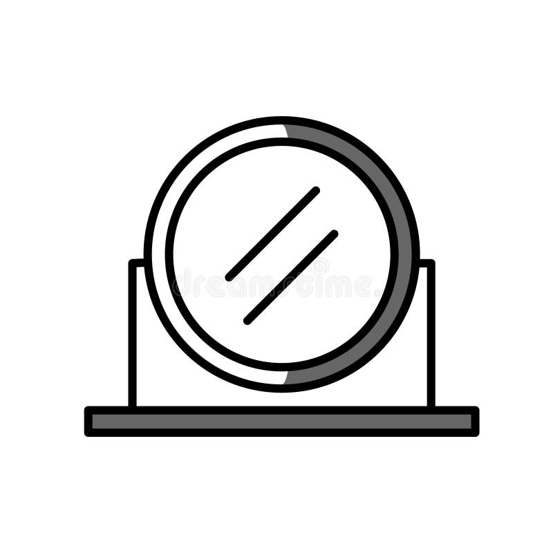 Illustration Vector Graphic of Mirror Stock Vector - Illustration of ...