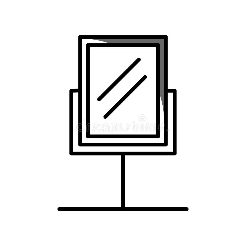 Illustration Vector Graphic of Mirror Stock Vector - Illustration of ...