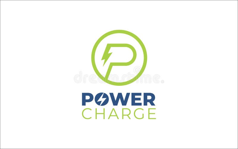 Illustration Vector Graphic of Modern Electric Charging Car Logo Design ...