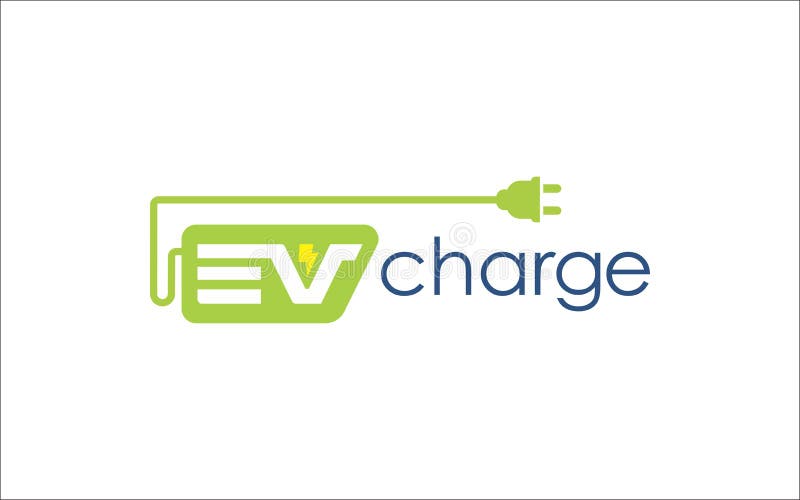 Electric Car Charging Logo